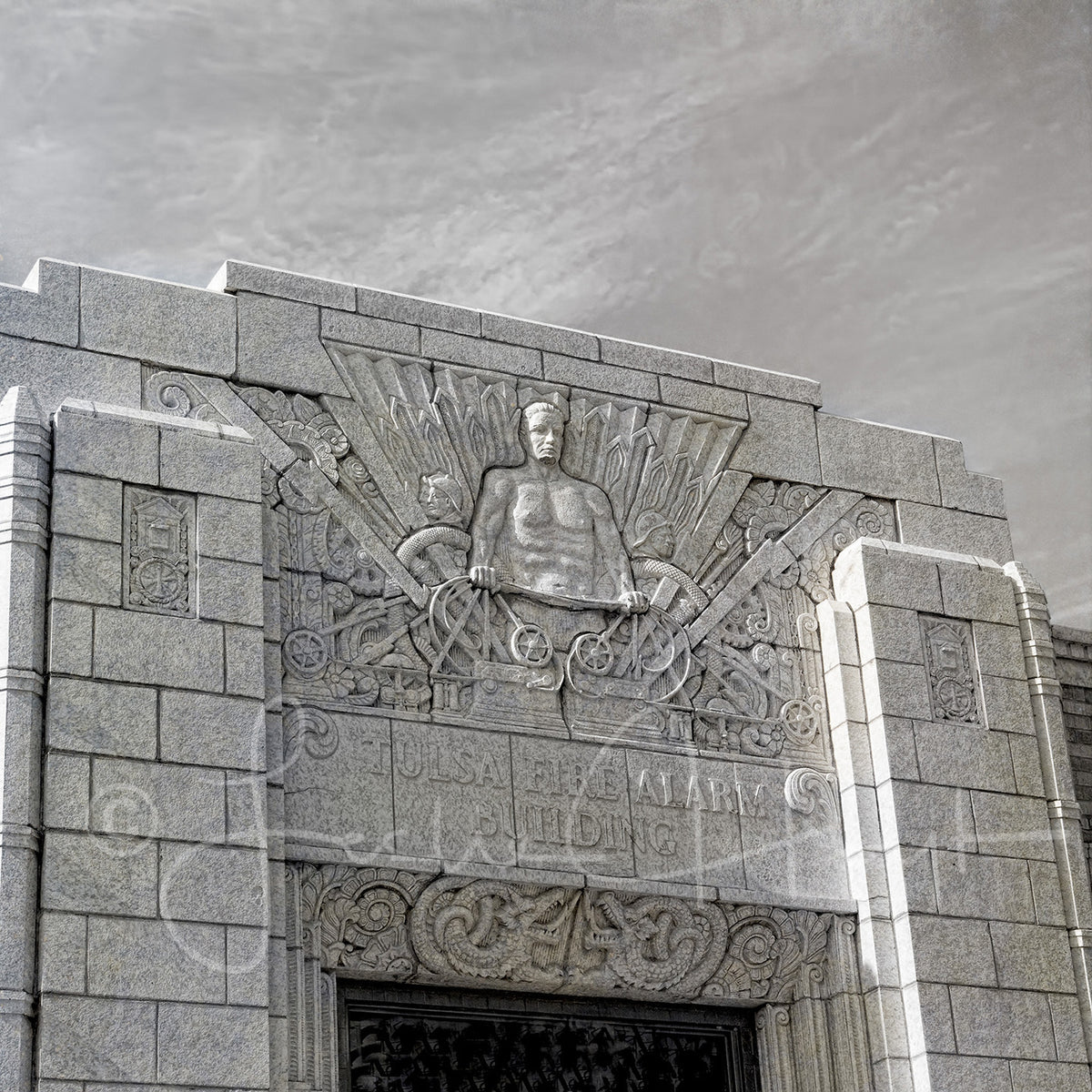 art deco building architecture photograph print tulsa – Leslie Hoyt ...